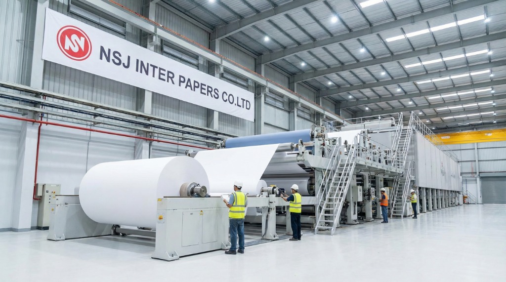 NSJ INTER PAPERS CO.LTD - Premium Export Quality A4 & A3 Paper